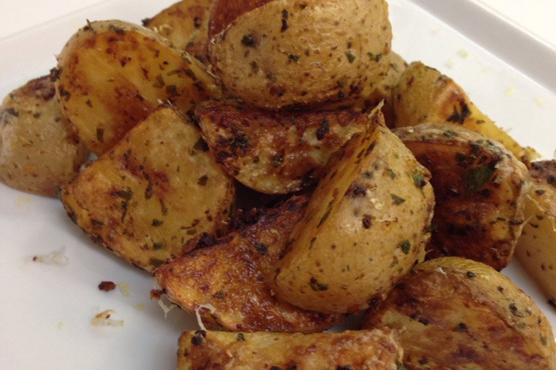 Spicy, Zesty Roasted Potatoes