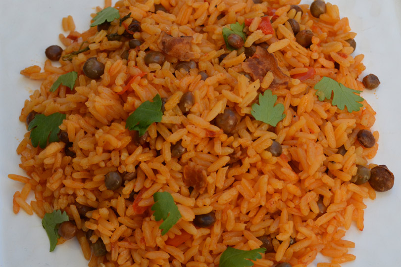 Arroz con Guandules (Rice with Pigeon Peas)